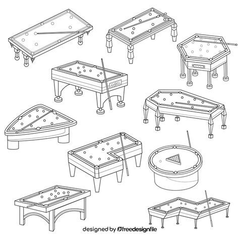 How To Draw A Pool Table Step By Step