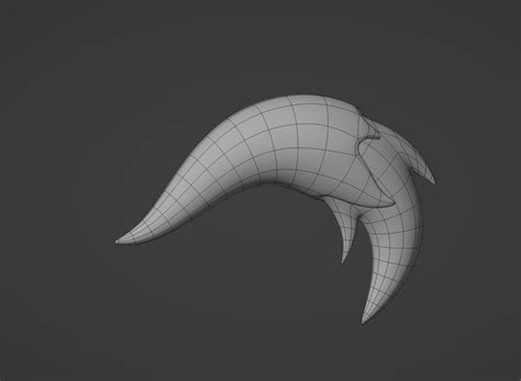 3d Fox Tail Model Turbosquid 2058318