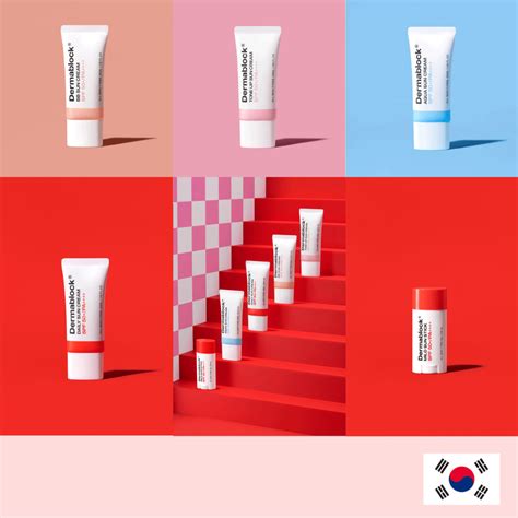 Dermablock Sunscreen 4 Types 35ml Sun Stick 16g Ships From Korea