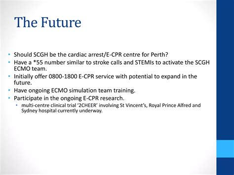 Ecmo For Cardiac Arrest Pptx