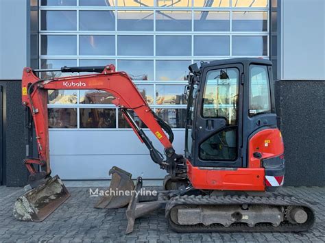 Kubota U36 4 Mini Excavator For Sale From The Netherlands Winterswijk