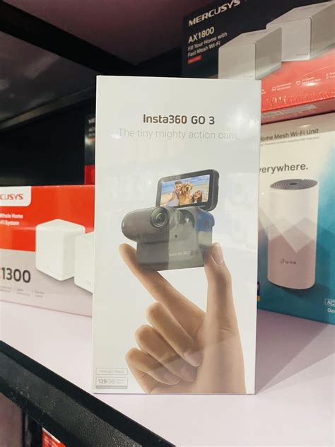 Insta360 Go 3 Tiny Mighty Action Camera 128gb Black Photography Video