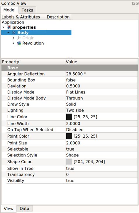 File Freecad Property Editor View Png Freecad Documentation