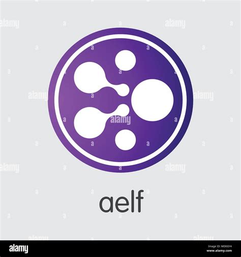 Aelf Cryptocurrency Vector Elf Web Icon Stock Vector Image And Art Alamy