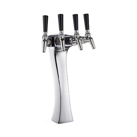 Perlick Pt 4b Panther Draft Beer Tower Accommodates 4 Faucets Fauce