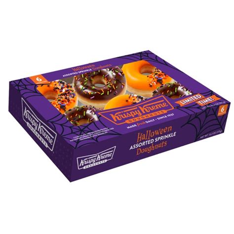 Krispy Kreme Halloween 6 Doughnuts At