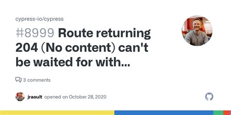 Route Returning 204 No Content Cant Be Waited For With Route2