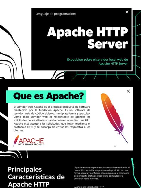 Exposicion Apache Server Pdf Servidor Apache Arquitectura De