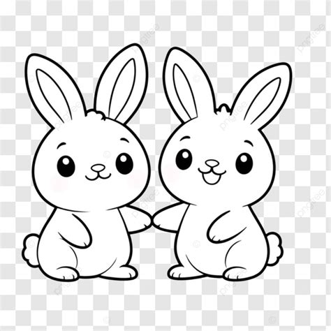 귀여운 토끼 색칠 페이지 또는 그림 귀여운 토끼 색칠 페이지 귀여운 토끼 색칠 페이지 또는 그림 색칠 놀이 책 Png 일러스트 및 이미지 에 대한 무료 다운로드