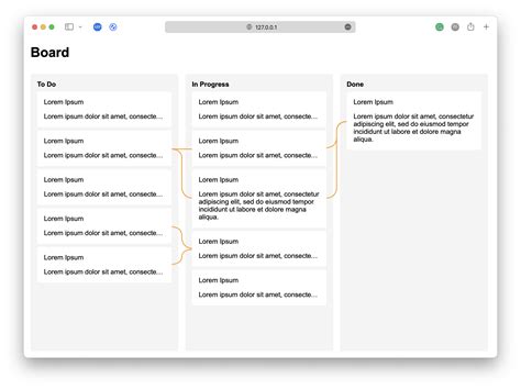 github mrrefactoring board with connected tasks board with