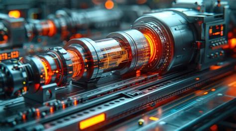 Precision Engineering And Big Data Algorithms Premium Ai Generated Image