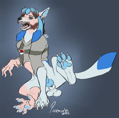 Rule 34 Animal Genitalia Animal Penis Balls Blue Body Blue Eyes Blue