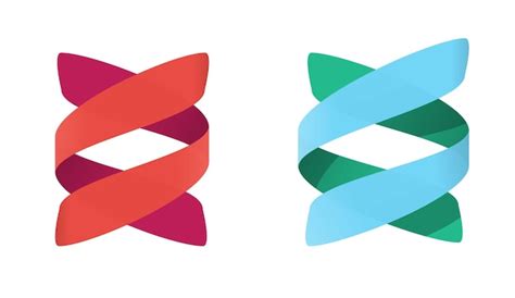 Logo Dna Science Research Lab Helix Medical Icon 3d Flat Gene Green Eco