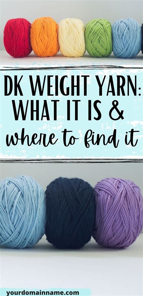 Dk Weight Yarn What It Is And Where To Find It Dk Weight Yarn Yarn