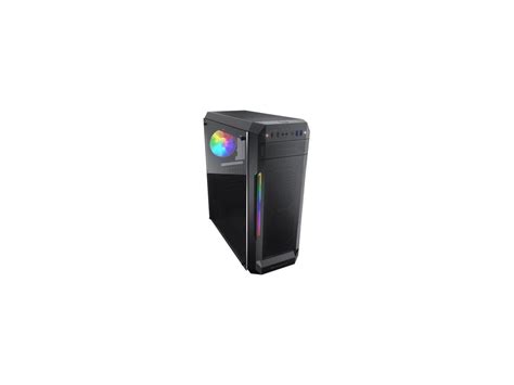 COUGAR MX331 Mesh-G Black Powerful Airflow Mid-Tower Computer Case with ...