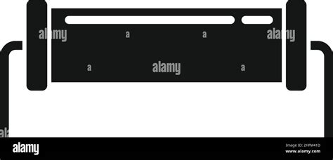 Capacitor Resistor Icon Simple Vector Electric Circuit Capacitor Component Stock Vector Image