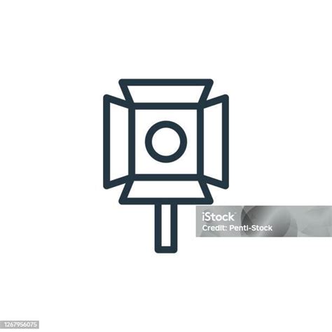 隔離在白色背景上的光向量圖示大綱細線游圖示的網站設計和移動應用程式開發細線光輪廓圖示向量圖向量圖形及更多創新圖片 創新 商務 圖示 Istock