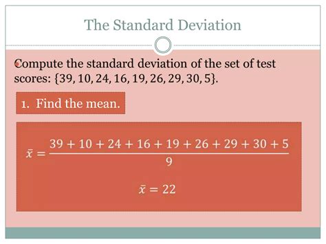 Measures Of Central Tendency And Variability Pptx Educational