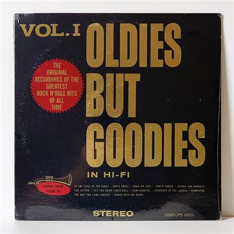 Oldies But Goodies Vol 1 Vinyl Record • Lp 1971 Us Shopee Malaysia