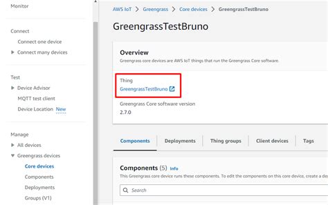 Creating An Aws Greengrass With Mqtt Connection Thingparkx