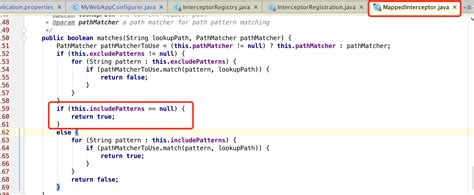 Java Spring Interceptors Excludepathpatterns Function Is Not