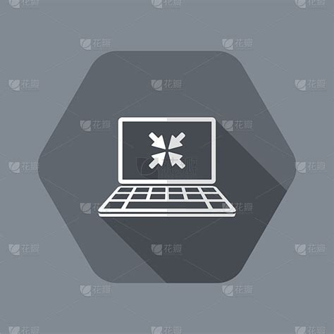 调整按钮大小 矢量平面图标