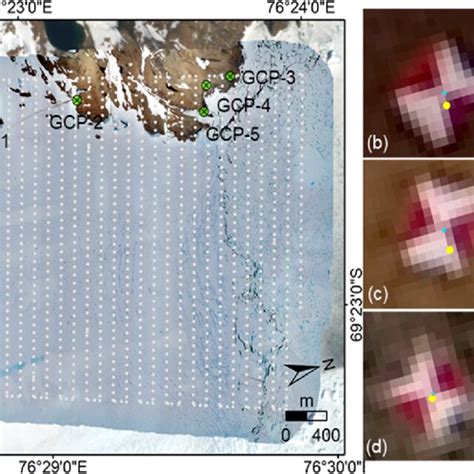 Gcp Distribution For Accuracy Evaluation For Uav Derived Products On