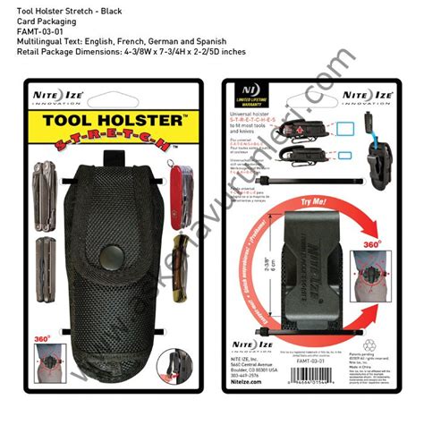 Nite Ize Tool Holster Stretch Nite Ize Tool Holster Stretch Niteize Leatherman Ve Gerber