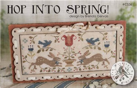 Hop Into Spring Chart With Thy Needle And Thread