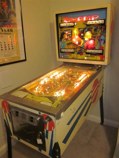 1971 Bally Champ Pinball Machine Collectors Weekly