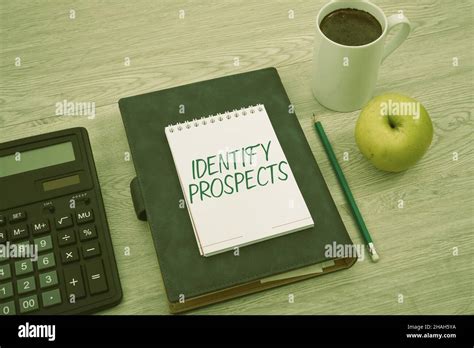Writing Displaying Text Identify Prospects Internet Concept Possible Client Ideal Customer