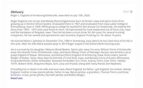 Roger Lyle England 1948 2020 Find A Grave Memorial