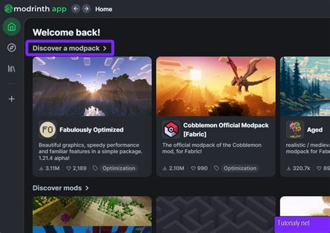 Install Minecraft Mods With Modrinth App Beginner Guide Tutorialy