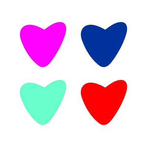 Love Vector Design With Various Colors 17170365 Vector Art At Vecteezy