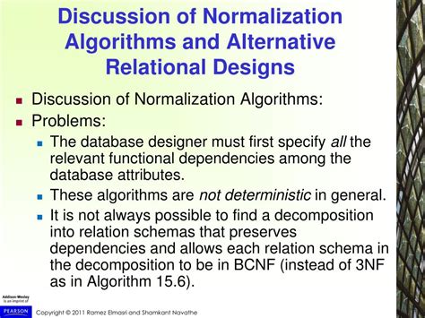 Ppt Chapter 15 Database Design Theory Normalization Algorithms Powerpoint Presentation Id