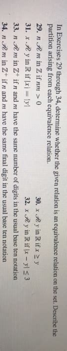 solved in exercises 29 through 34 determine whether the