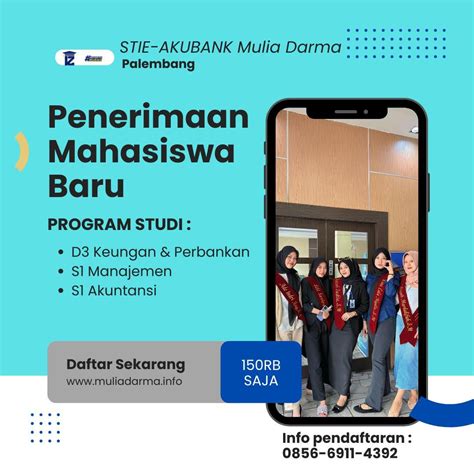 Kuliah 7 Semester Di Stie Akubank Mulia Darma Palembang Kuliah Karyawan