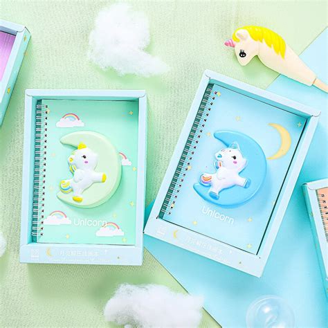 Unicorn 3d Squishy Notebook Unilovers
