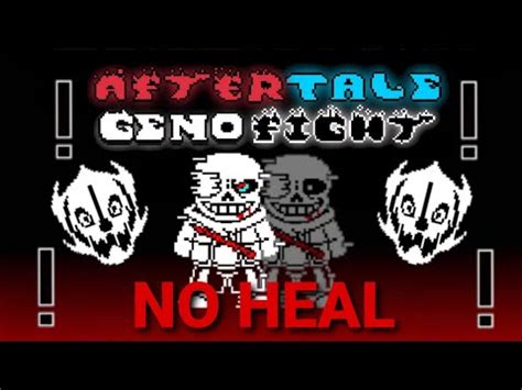 [언더테일 팬게임]에프터테일 제노샌즈 페이즈 1 노힐 Aftertale Geno Sans Fight Phase 1 No Heal