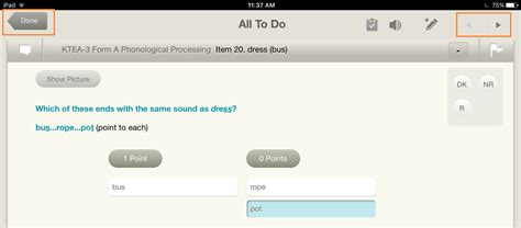 Q Interactive Edit Scores On The Assess App
