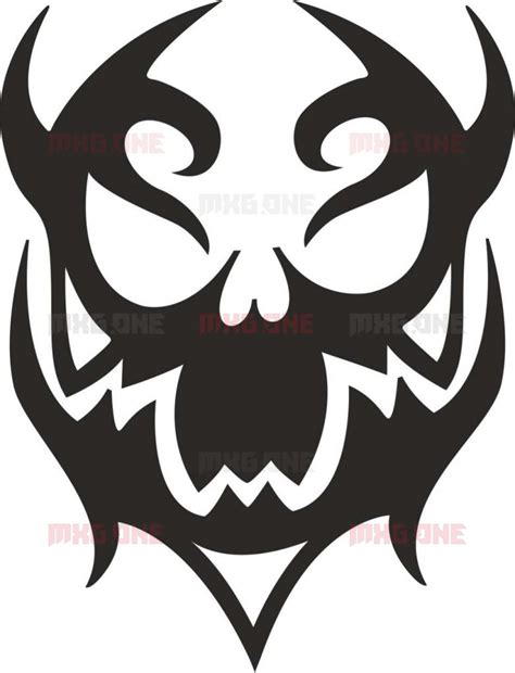 Sculls 2 Mxg One Best Moto Decals