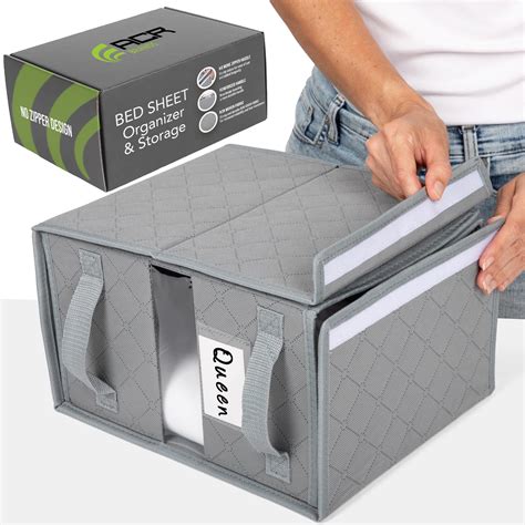 Bed Sheet Storage Box Printable