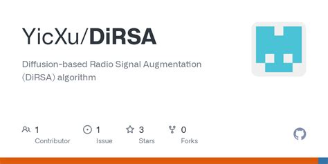 Github Yicxu Dirsa Diffusion Based Radio Signal Augmentation Dirsa