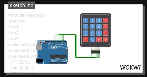 Exercise Keypad Copy Wokwi Esp32 Stm32 Arduino Simulator
