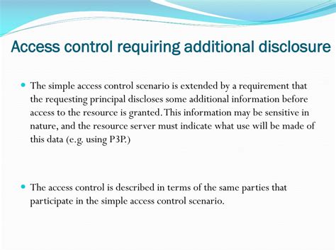Ppt Scenarios For Using Rdf In Support Of Trust And Access Control
