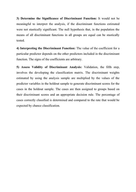 Discriminate Analysis Pdf