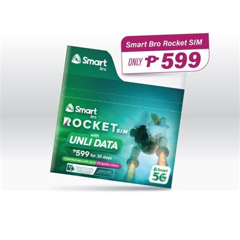 Smartbro Rocket Sim With 30 Days Unli Data Lazada Ph