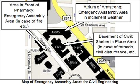 Emergency Procedures Shelter In Place And Evacuation Lyles School Of