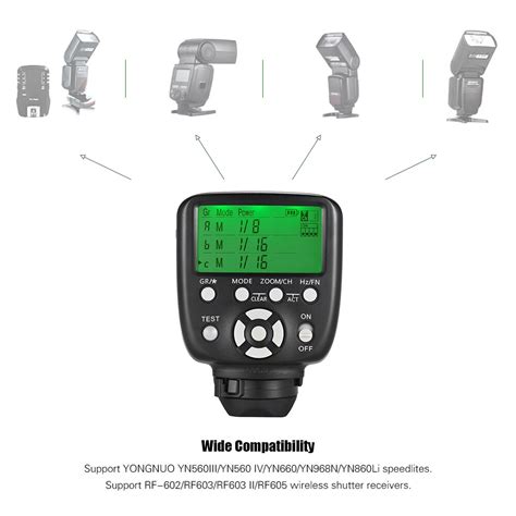 Yongnuo Yn560 Tx Ii Manual Flash Trigger Remote Co Grandado