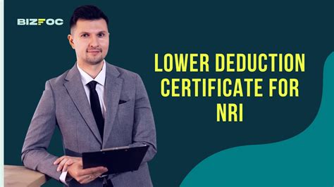 Lower Deduction Certificate For Nri